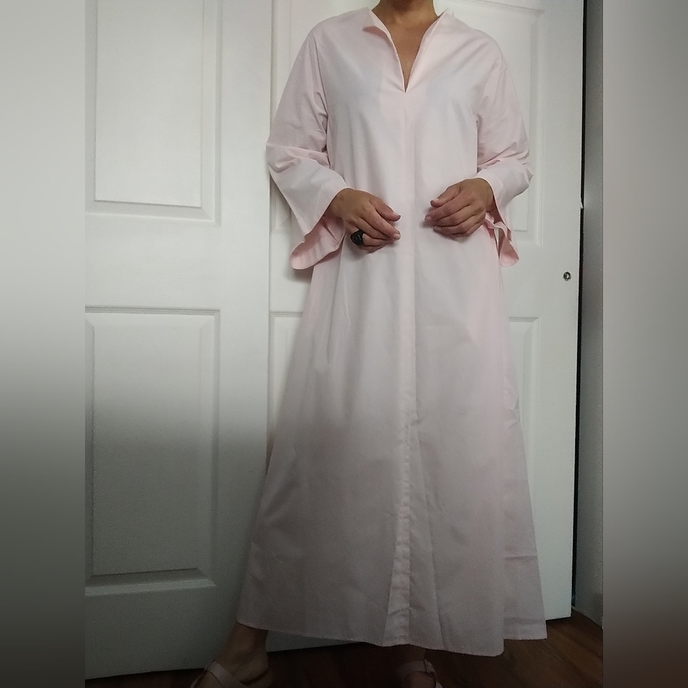 Daphne Wilde Light Pink Cotton Dress - Gem